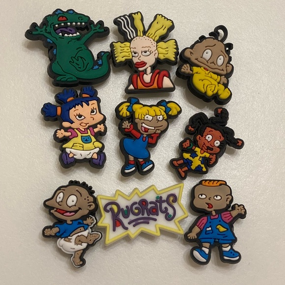 CROCS | Jewelry | Rugrats Croc Charm Set | Poshmark